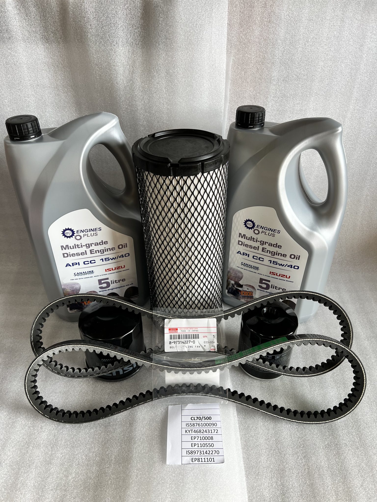 Canaline 70 500hr Service Kit – Engines Plus